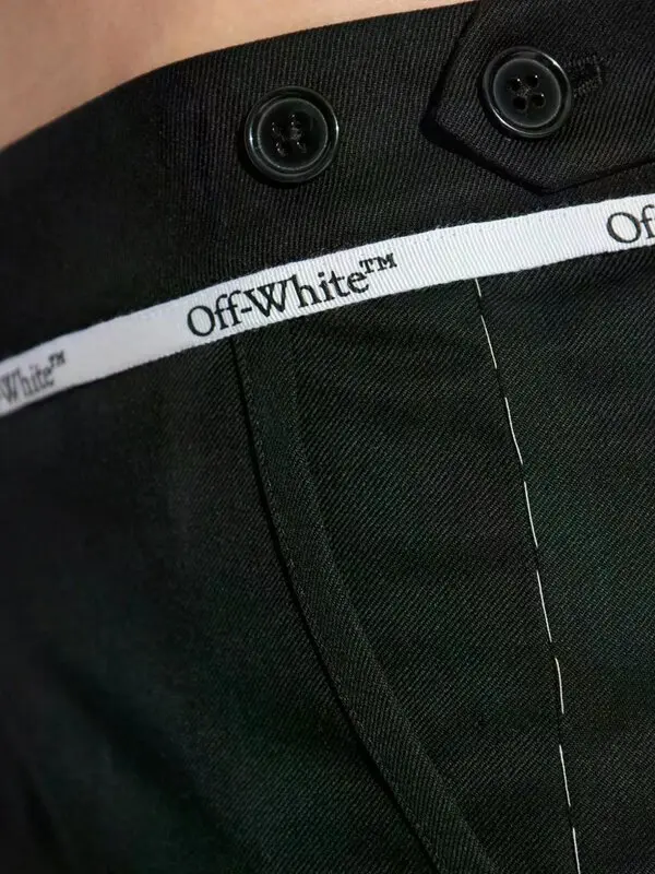 Off-White Logo-waistband Trousers