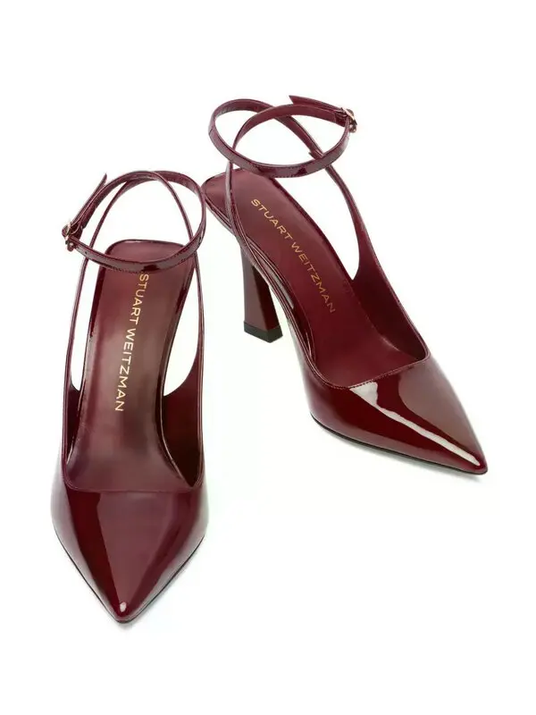 STUART WEITZMAN 85mm Vinnie Pumps - Red
