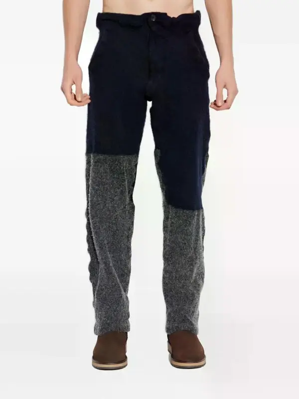 Comme Des Garçons Two-tone Trousers