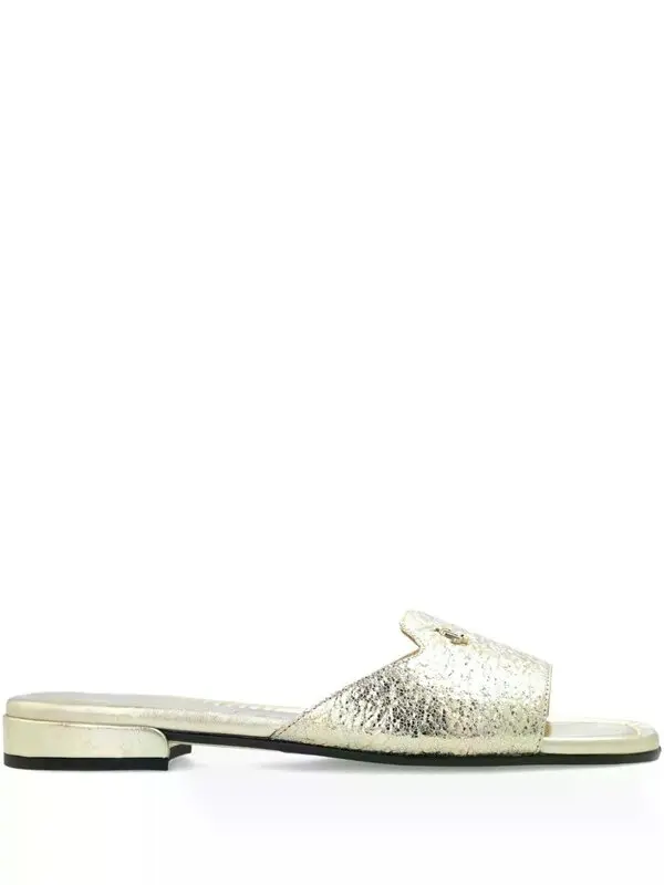 JIMMY CHOO Dina Flat Slides