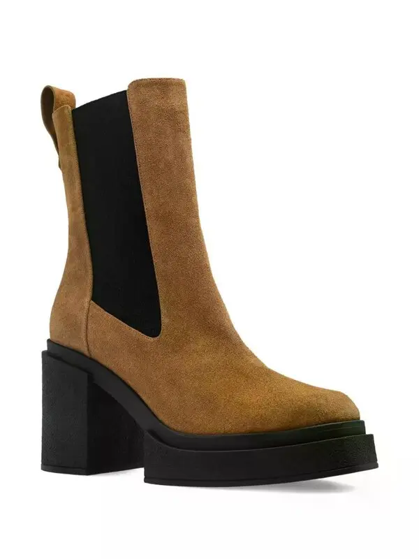 NODALETO 100mm Suede Chelsea Boots