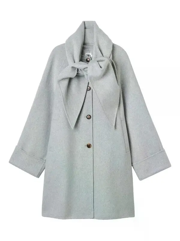 B+AB Tie-neck Coat