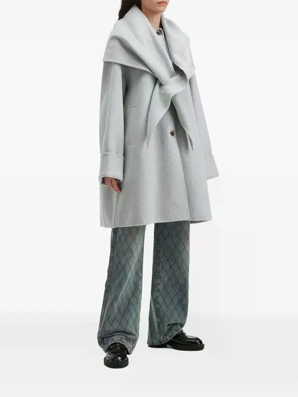 B+AB Tie-neck Coat