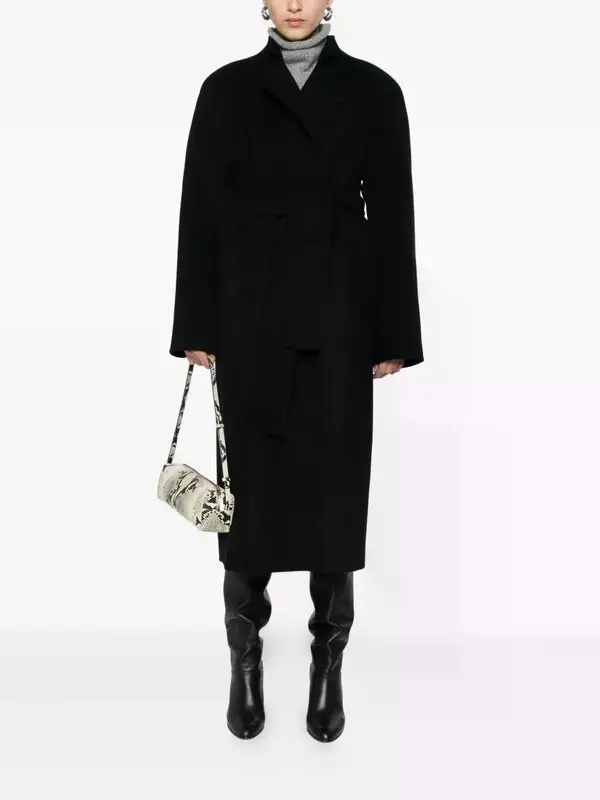 Khaite Belted Wool Coat
