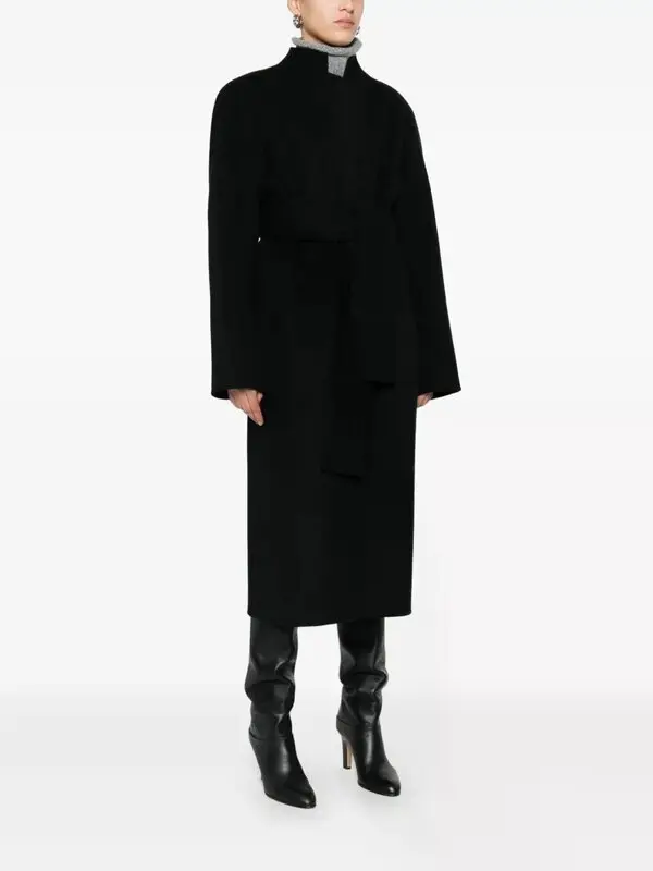 Khaite Belted Wool Coat