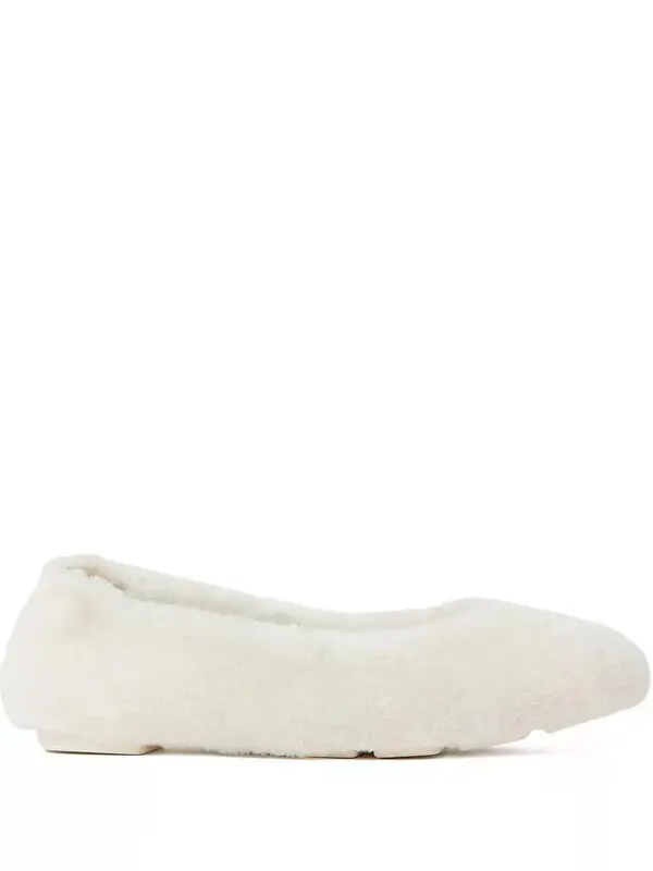 STUART WEITZMAN Pirouette Super Chill Almond-toe Flat - Neutrals
