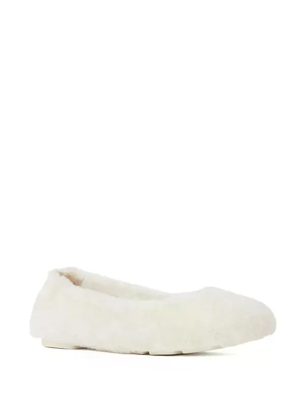 STUART WEITZMAN Pirouette Super Chill Almond-toe Flat - Neutrals