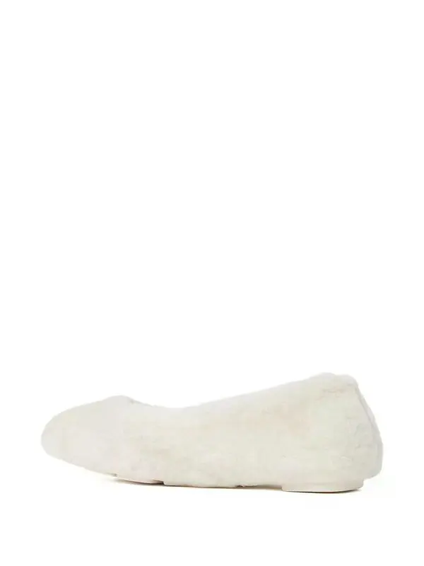 STUART WEITZMAN Pirouette Super Chill Almond-toe Flat - Neutrals