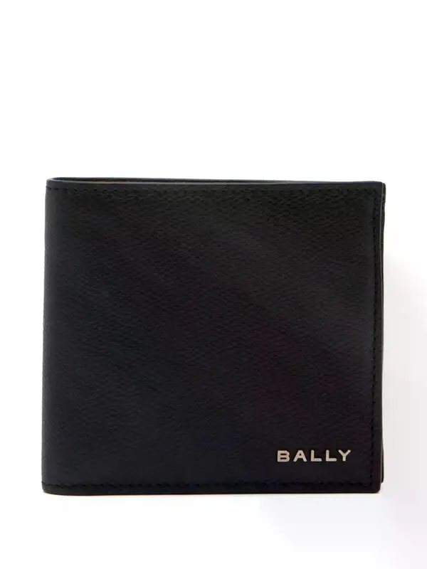 Bally Grained Wallet - Black
