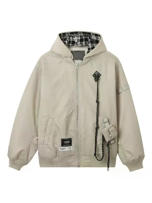 MUSIUM DIV. Hooded Zip Jacket