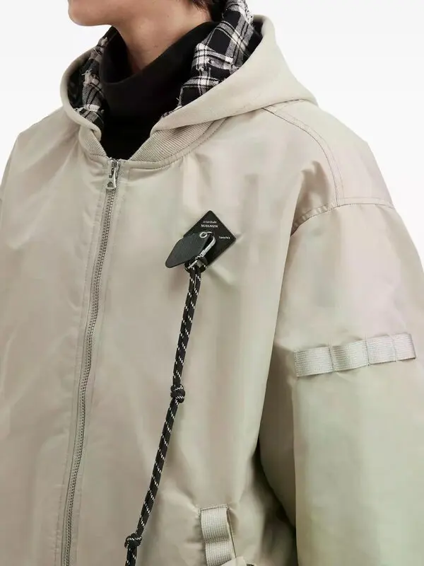 MUSIUM DIV. Hooded Zip Jacket
