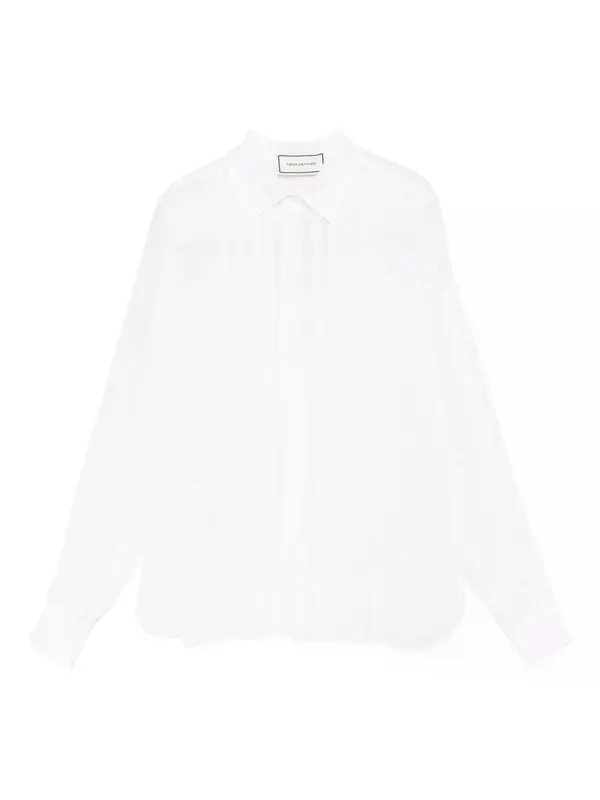 Tagliatore Pleated Detail Shirt