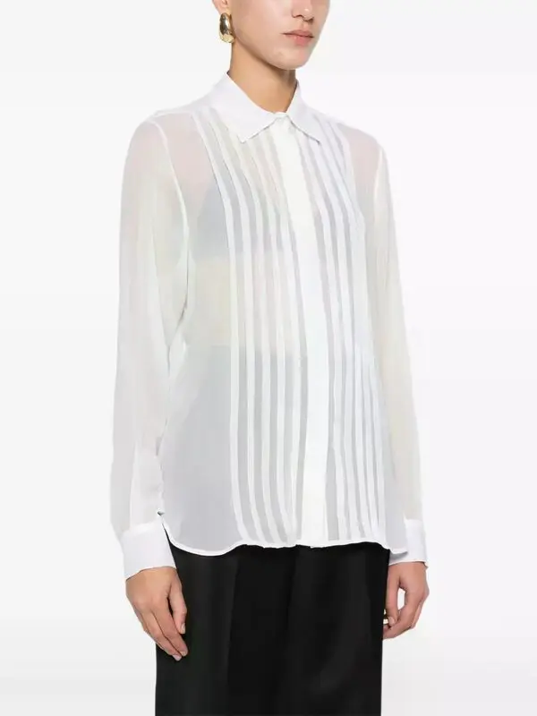 Tagliatore Pleated Detail Shirt