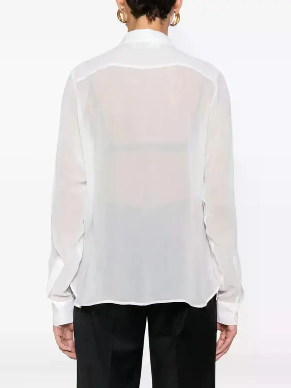 Tagliatore Pleated Detail Shirt
