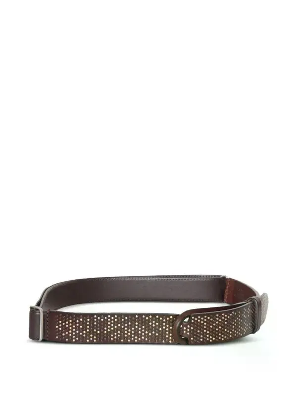 ORTIGNI Stud-embellished Belt
