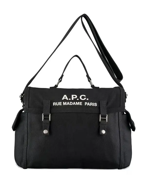 A.p.c. Logo-print Laptop Bag - Black