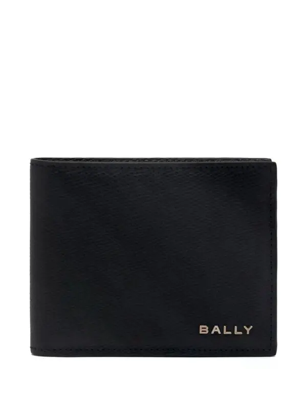 Bally Grained Essential Wallet - Black