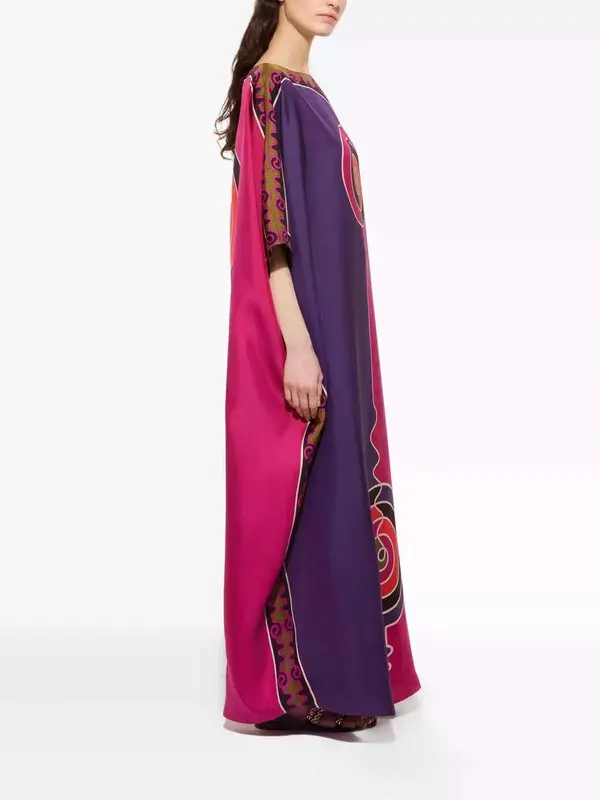 Emilio Pucci Astro-print Maxi Dress
