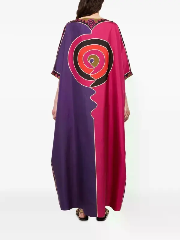 Emilio Pucci Astro-print Maxi Dress