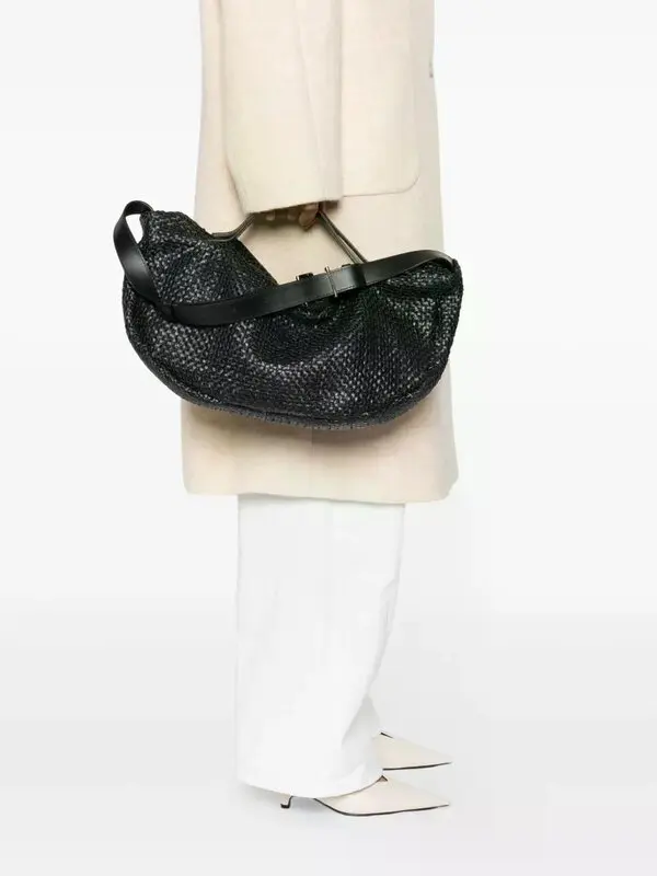 HAGS Woven Shoulder Bag