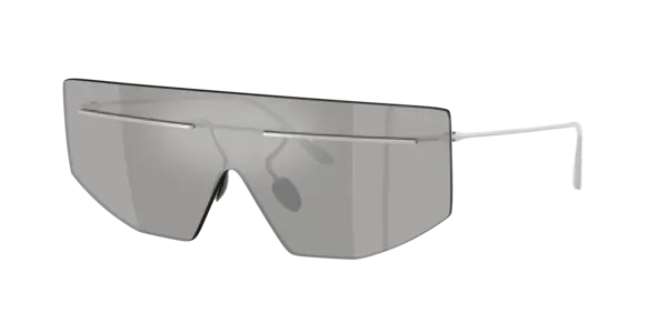 Prada Sunglasses - Light Grey Mirror Silver