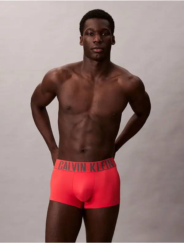 Calvin Klein Intense Power Sport Low Rise Trunk - Vermillion Brown / Turbulence