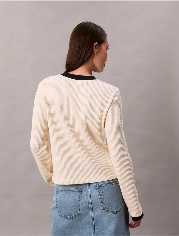 Calvin Klein Waffle Knit T-shirt