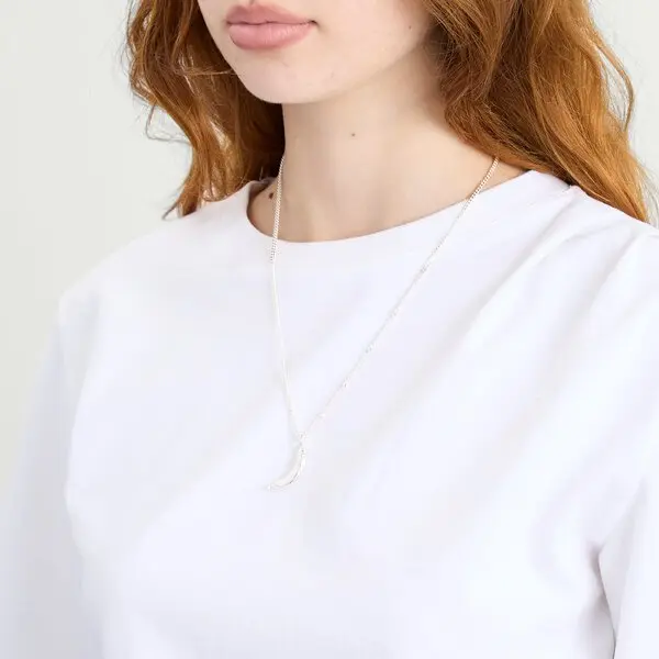 SIMUERO Platano Pendant Necklace - Silver