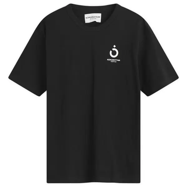 NOMARHYTHM TEXTILE Icon Logo T-shirt - Black