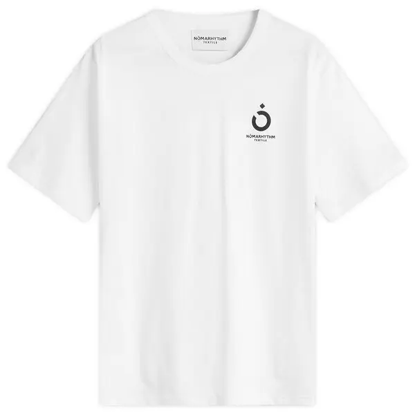 NOMARHYTHM TEXTILE Icon Logo T-shirt - White