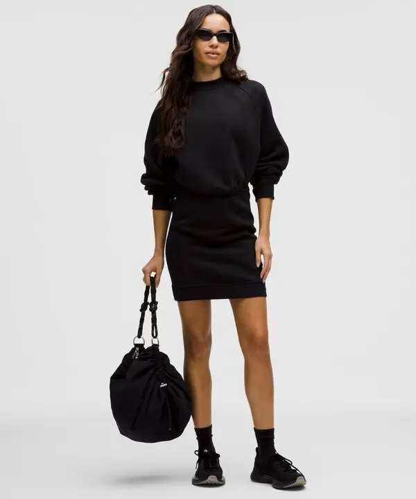 Lululemon Scuba Long-sleeve Dress - Black