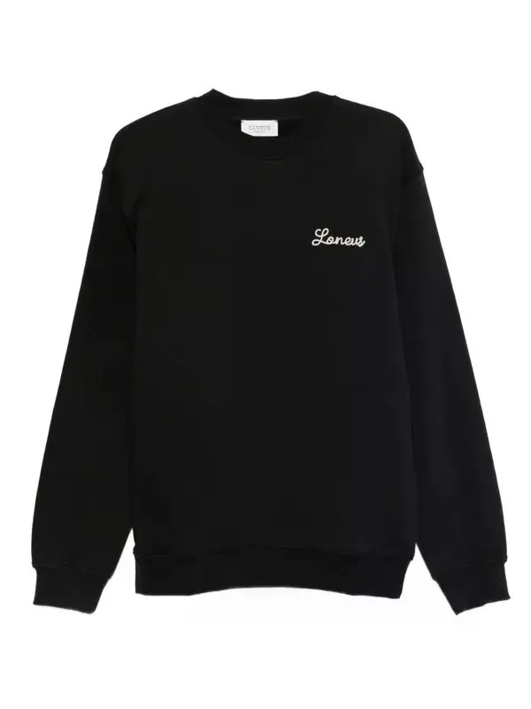 LANEUS Logo-embroidered Sweatshirt