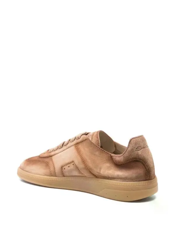 Santoni Suede Sneakers