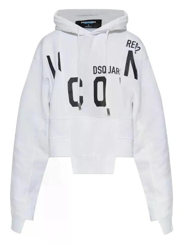 Dsquared2 X Better Sliced Icon Hoodie - White