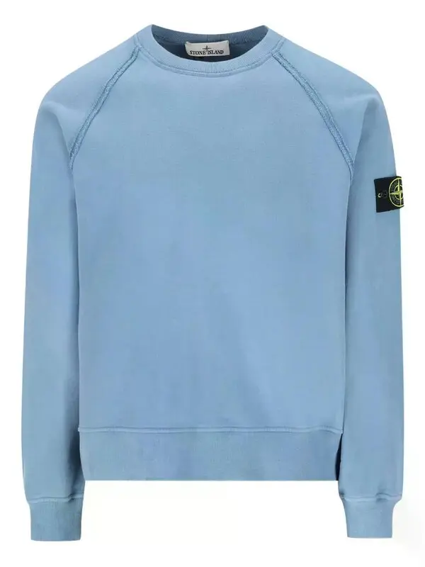 Stone Island Raglan Sleeve Patch Sweater