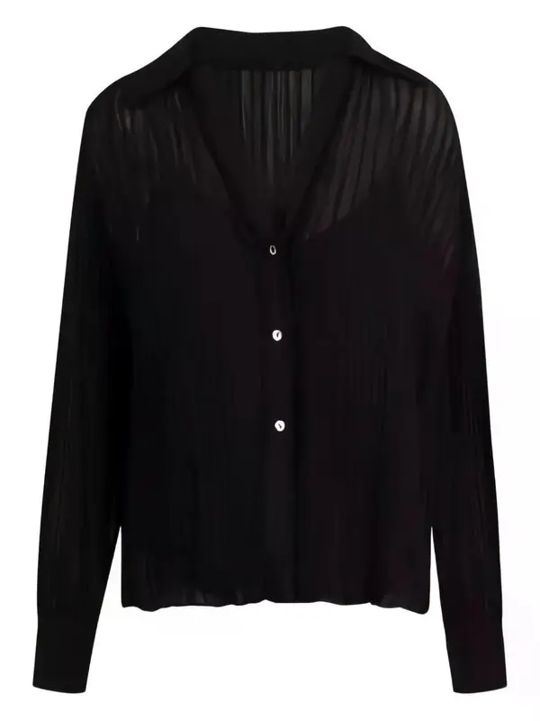 Vince Pleated Cardigan