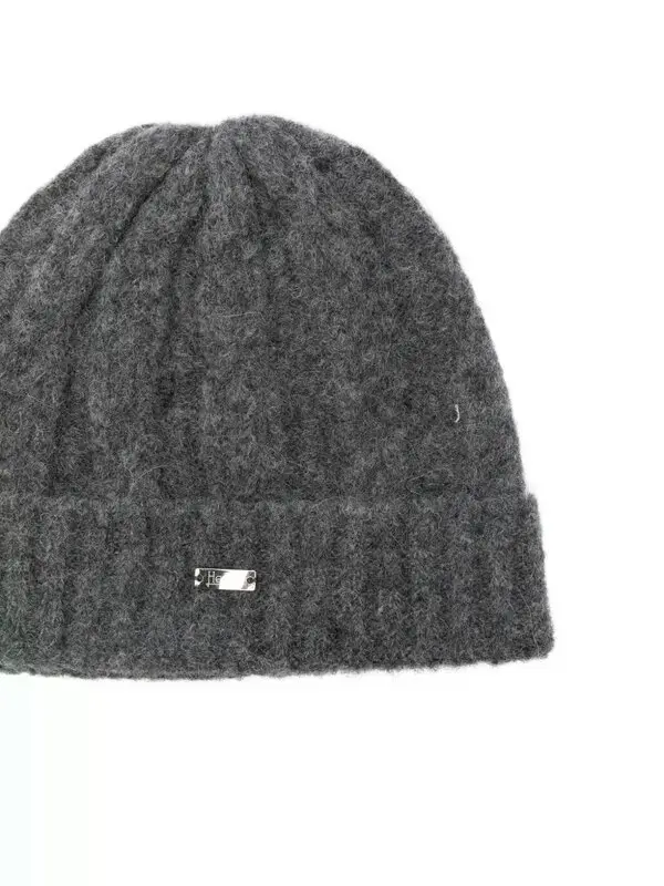 Herno Cable-knit Beanie