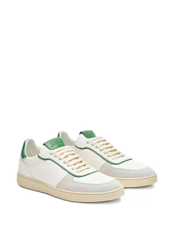 STUART WEITZMAN Perforated Derby Sneakers