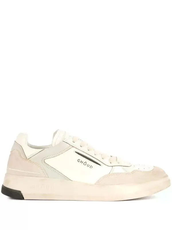 GHOUD VENICE Tweener Leather Sneakers - Neutrals