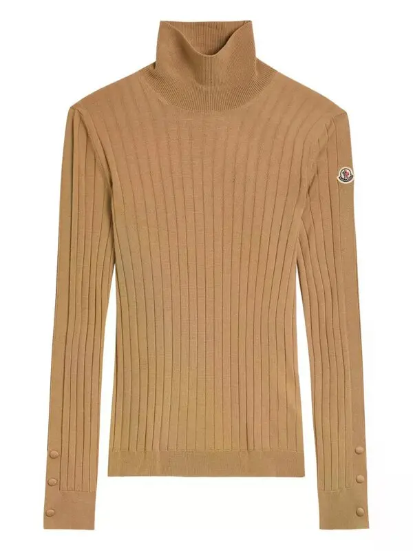 Moncler High-neck Knitted Top