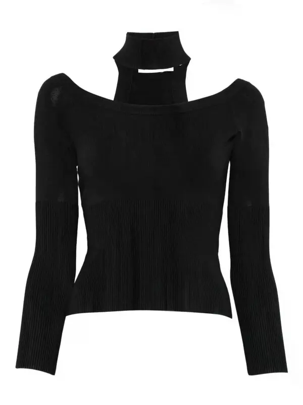 Simkhai Lila Long Sleeve Blouse - Black