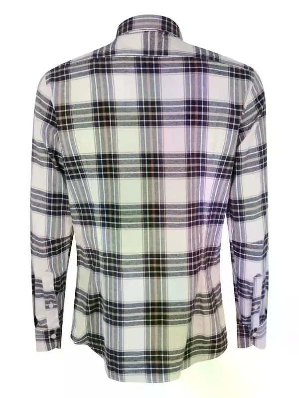 TINTORIA MATTEI 954 Tartan-checked Shirt - Neutrals