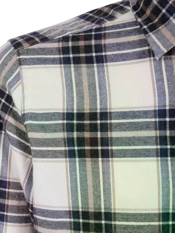 TINTORIA MATTEI 954 Tartan-checked Shirt - Neutrals