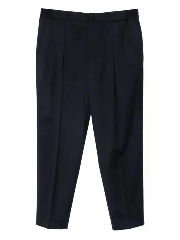 MANUEL RITZ Wool Blend Straight-leg Trousers