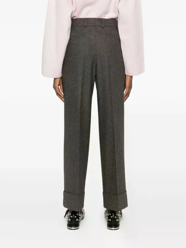 Incotex Pleated Turn-up Trousers