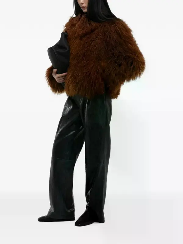 DUCIE Rochelle Shearling Jacket - Brown
