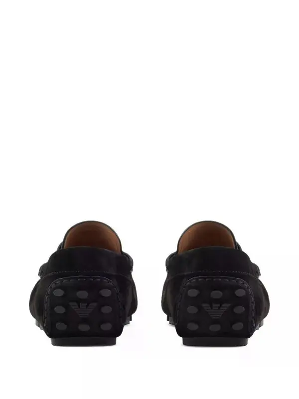 Emporio Armani Leather Loafers