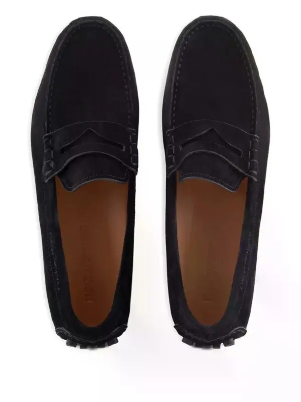 Emporio Armani Leather Loafers