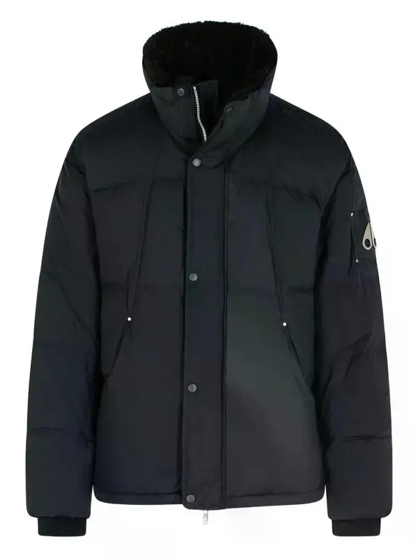Moose Knuckles Logo-patch Puffer Jacket