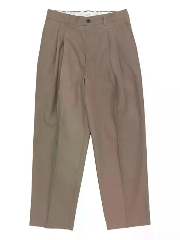 STILL BY HAND Pleated Trousers
